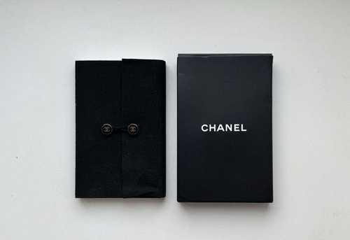 Chanel блокнот замша черный