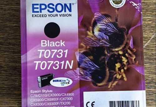 Картридж Epson T0731 Black