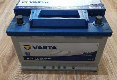 Аккумулятор Varta 74ah