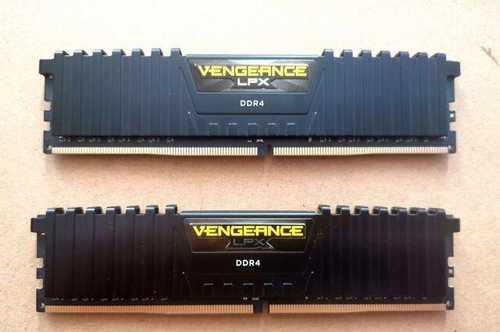 Corsair Vengeance DDR4 2400Mhz 4Gbx2 (8Gb)