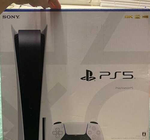 Sony playstation 5 ps5 с дисководом 2 джойстика