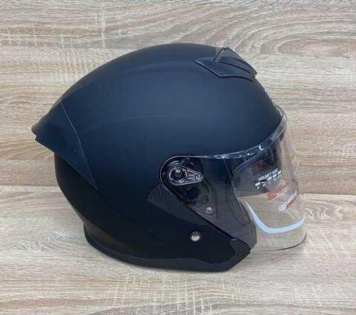 Открытый шлем с визором и очками