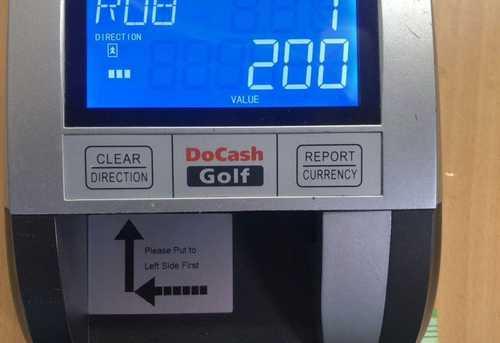 Детектор банкнот автоматический DoCash Golf