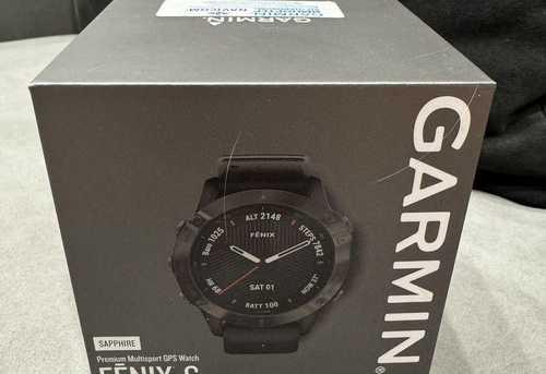 Часы Garmin fenix 6x sapphire