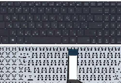 Клавиатура Asus X551 черная без рамки