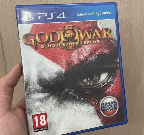 Игра God of war 3 на ps4