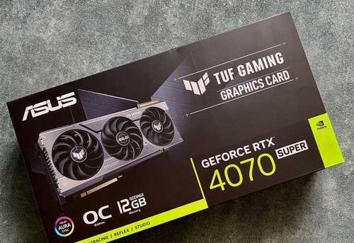 Видеокарта Asus TUF gaming RTX 4070 Super