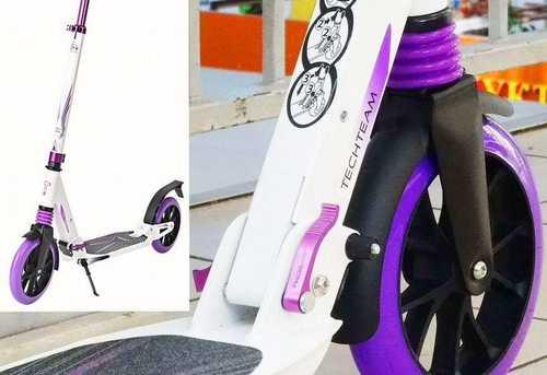 Самокат TT City Scooter 2022 бело-фиолетовый