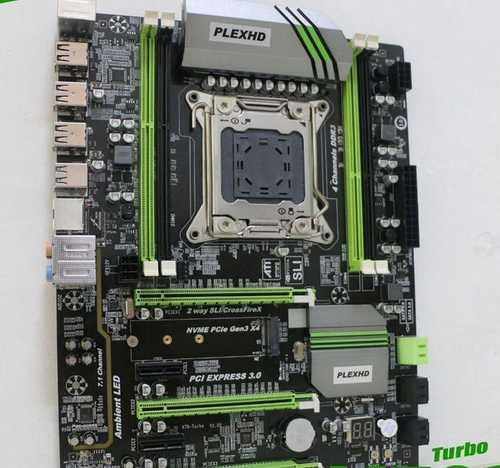 Комплект x79 plex HD turbo   Xeon 2680v2   16gb