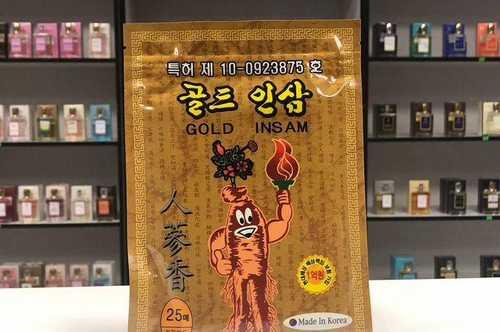 Пластырь лечебный Korean Gold Insam
