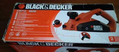 Электрорубанок Black&Decker KW712