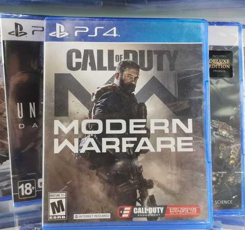 Call of duty modern warfare 2019 диск ps4