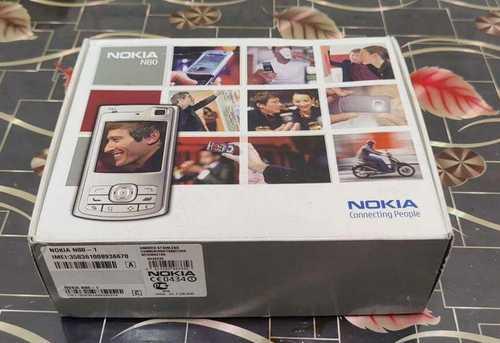 Nokia N80: первый в мире смартфон-слайдер с Wi-Fi