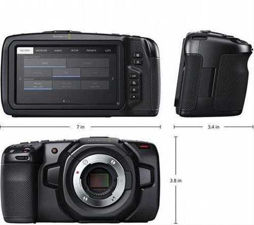 Blackmagic pocket cinema camera 4K (Новый)
