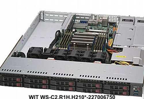 Сервер Supermicro WIT WS-C2.R1H.H210-227006750