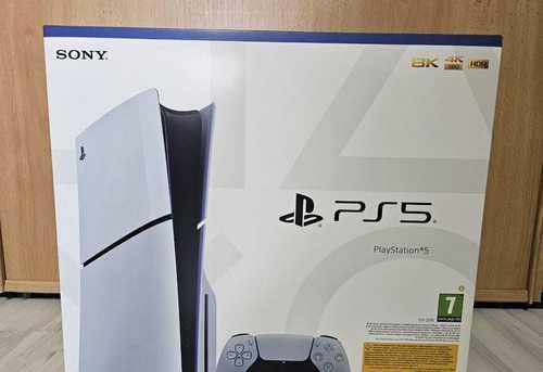 Sony playstation 5 PS5 с дисководом 2 джойстика