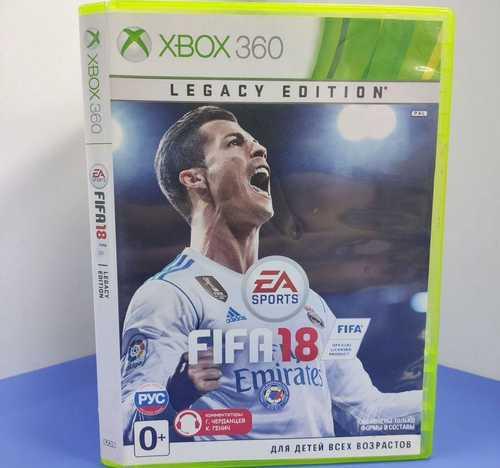 Fifa 18 Legacy Edition (Xbox 360) Б/У