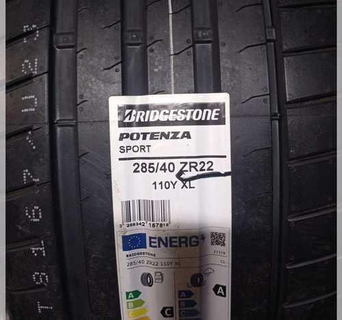 Bridgestone Potenza Sport 285/40 R22 110Y