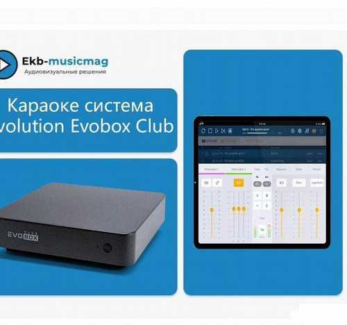 Профессиональная караоке система Evolution Evobox