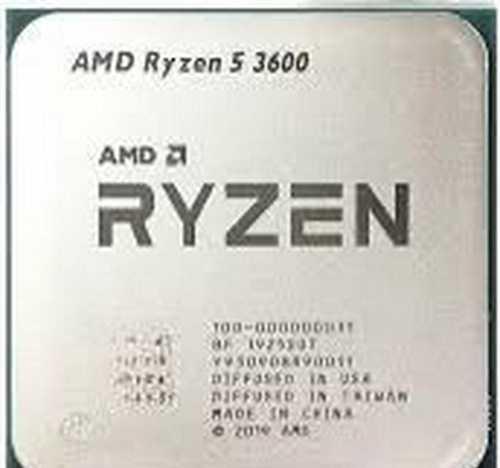 Процессор amd ryzen 5 3600