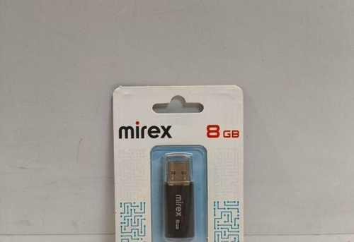 Флеш карта USB 8GB mirex unit black