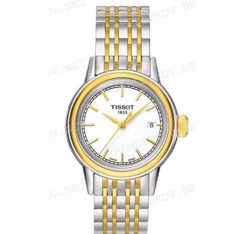 Браслет для часов tissot, желтый, carson (T085.210