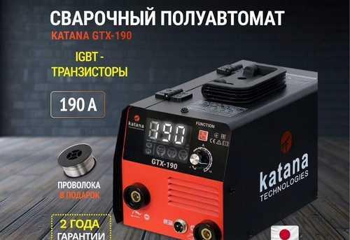 Сварочный аппарат ПОЛУАВТОМАТ katana GTX-190