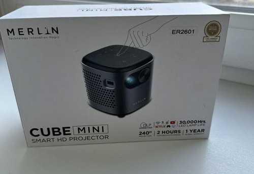 Портативный мини проектор Cube smart mini hd