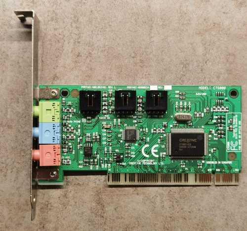 Звуковая карта Creative Sound Blaster PCI CT5808