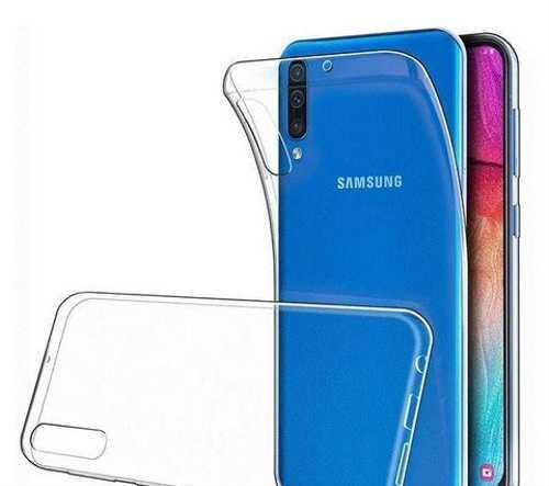 Чехол силиконовый для Samsung Galaxy A50