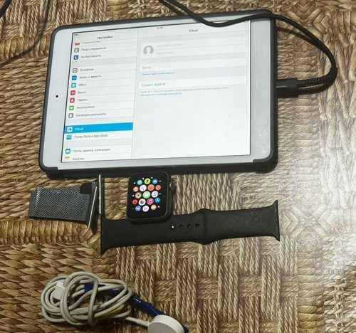 Apple watch series 3 42mm   iPad