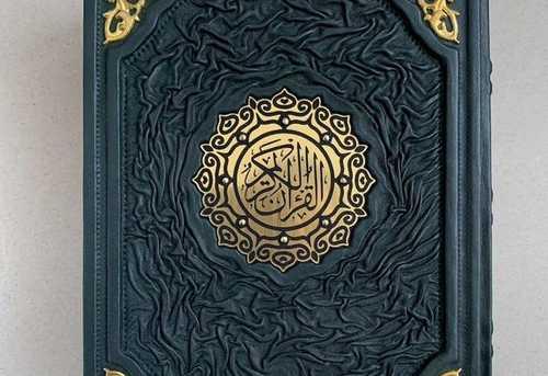 Коран 4 в 1 (подарочная кожаная книга в ларце)