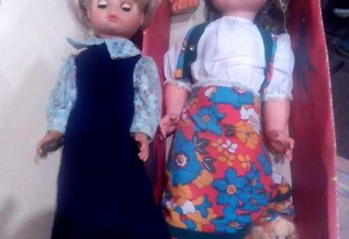 Куклы СССР и ГДР в оригинальной коробке 1970е