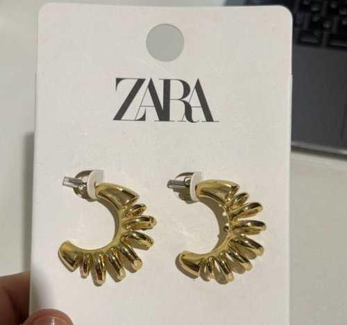 Серьги Zara новые оригинал