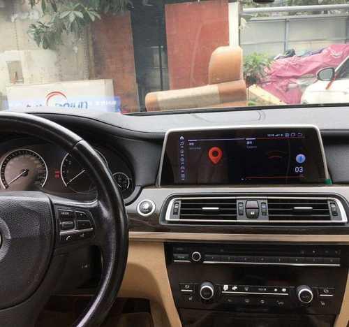 Монитор 10" Android 13 BMW 7 F01 F02 12-15 8/128GB