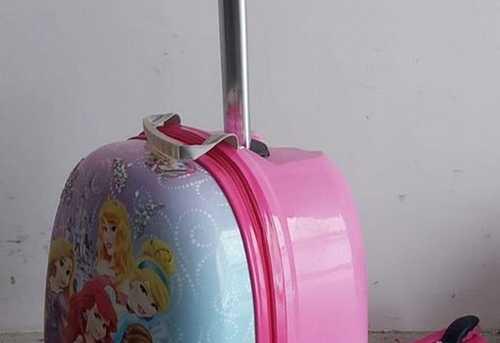 Детский чемодан самокат