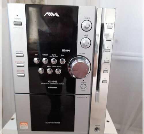 Музыкальный центр aiwa на запчасти