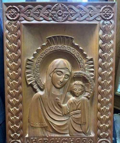 Икона резная Казанская Пр.Богородица