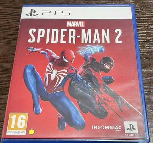 Spider man 2 ps5 диск