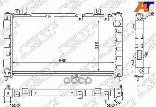 Радиатор Datsun mi-Do 14- / on-DO 14-19 / LADA