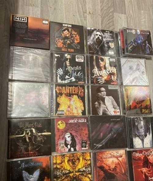 CD диски метал и рок