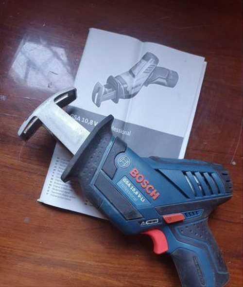 Аккумуляторная пила bosch GSA 10,8 V-Li prof