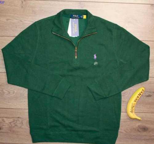 Polo Ralph Lauren джемпер зеленый полузамок (Арт.92652)