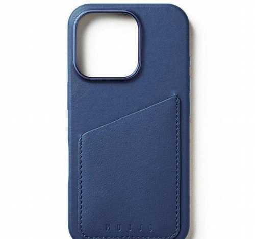 Mujjo iPhone 16 Pro monaco blue mujjo-CL-052-BL