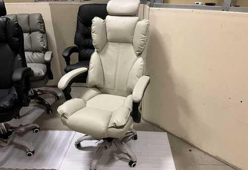 Офисное кресло кожзам