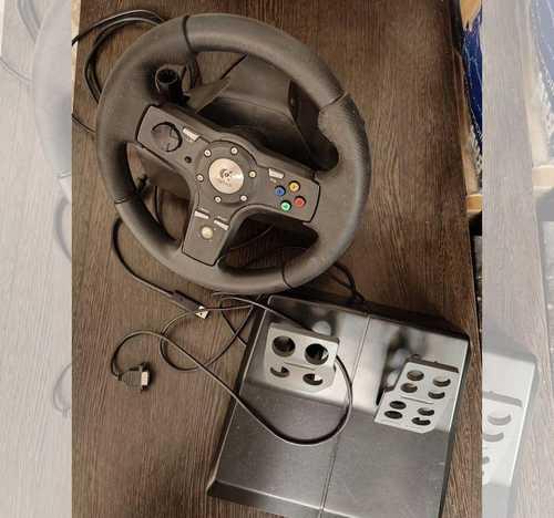 Игровой руль logitech drivefx racing wheel