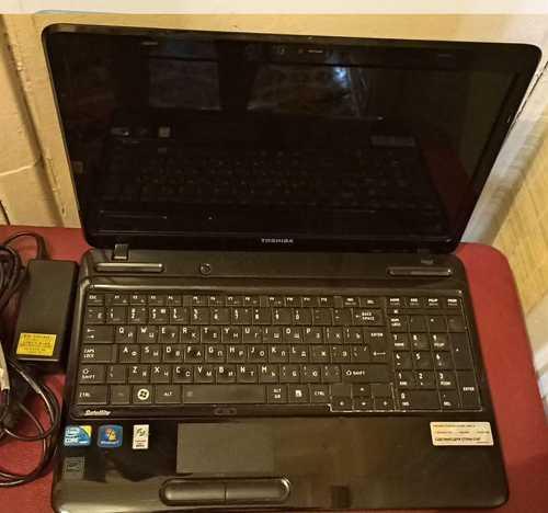 Ноутбук toshiba satellite l650-17r