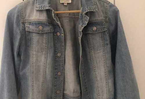 Куртка джинсовая на девочку рост 152
