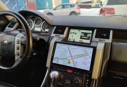 Android магнитола для Range Rover Sport есть Teyes