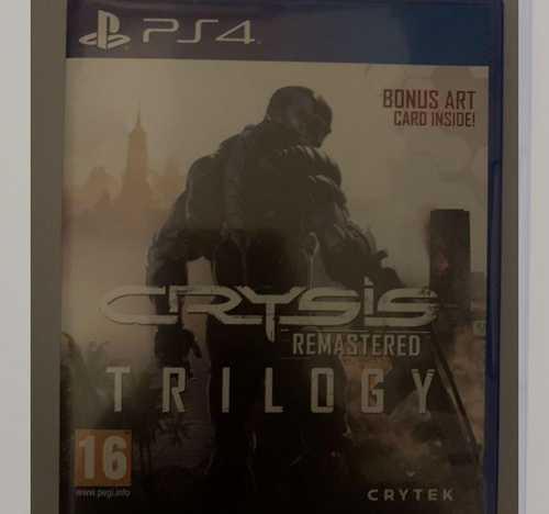 Crysis remastered trilogy ps4 / ps5